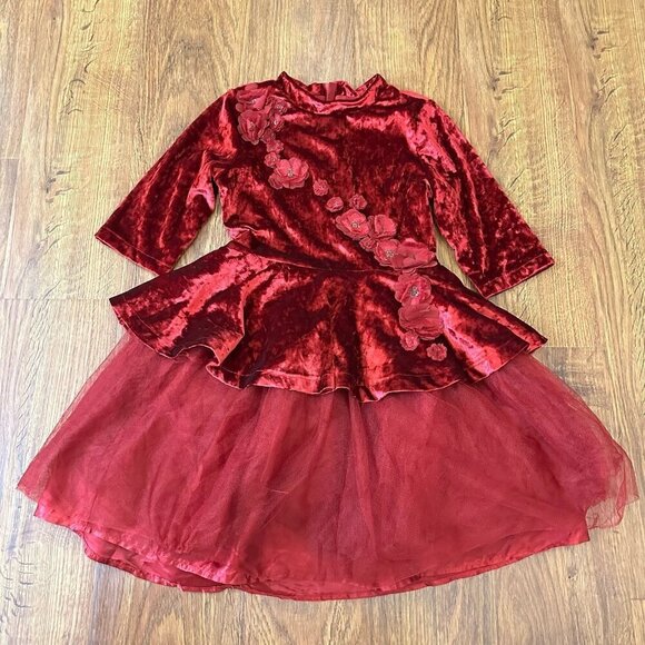 Disney | Dresses | Disney Princess Signature Belle Holiday Dress | Poshmark